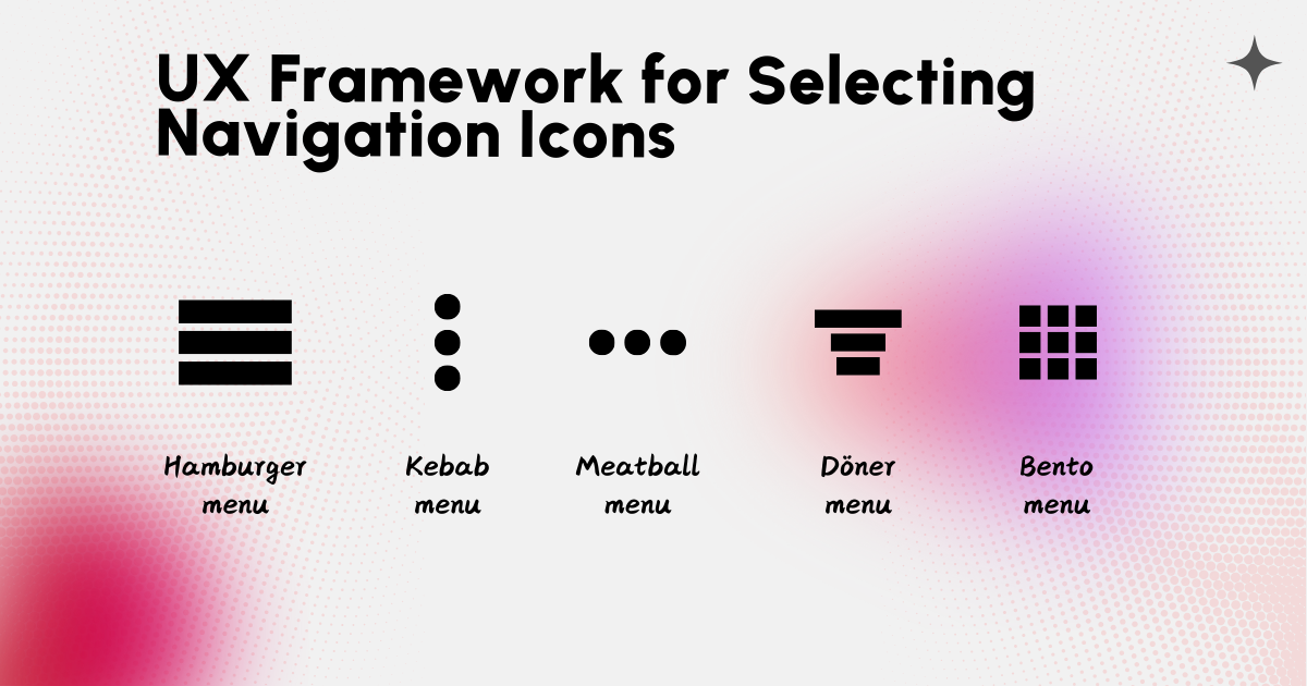 A UX Framework for Selecting Effective Navigation Icons